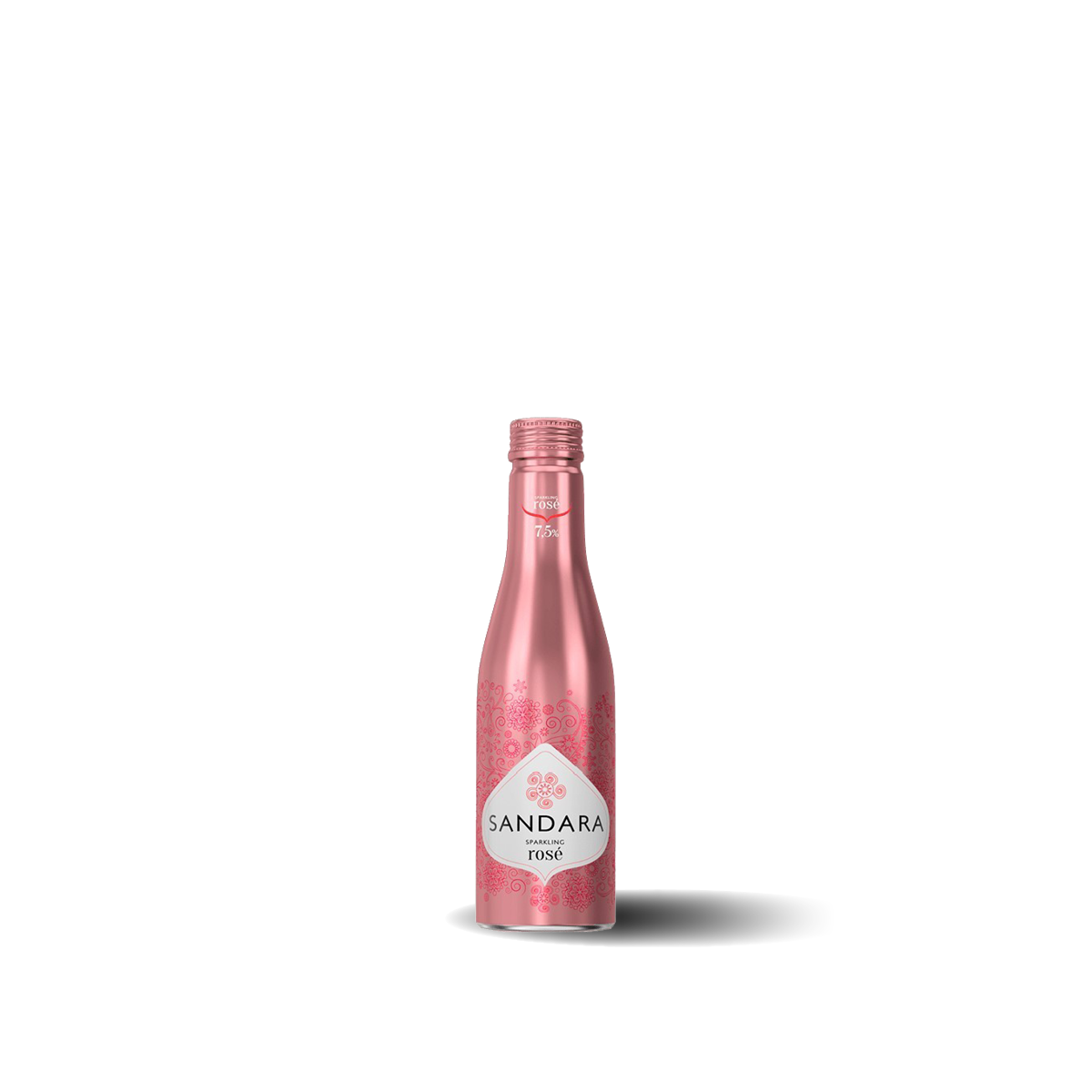 Sandara Mini Schaumwein Rosé 0,25l | Aperitif | Perfekt zum Mitnehmen